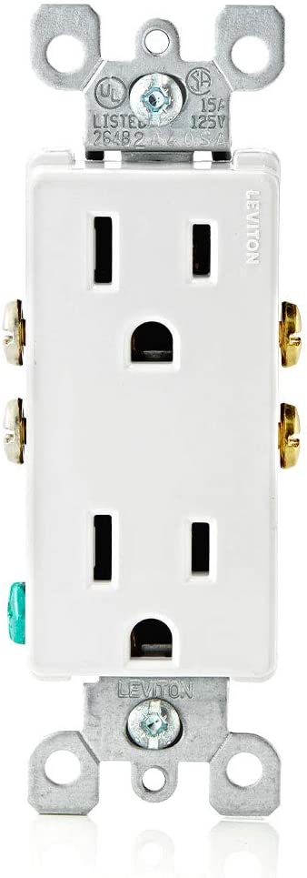 Leviton Decora Receptacle – Flushtek